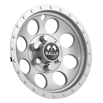 Silver Metallic Rally Wheel Cover - 10 Inch - Golf Cart Parts, Manuals ...