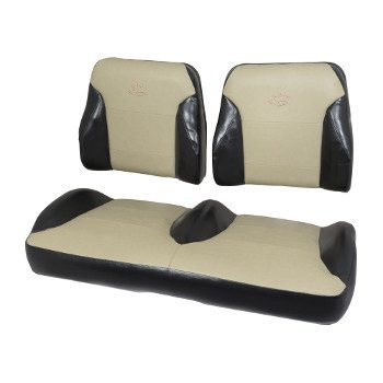 E-Z-GO RXV Black/Tan Suite Seats (Works with 2016-Up) - Golf Cart Parts ...
